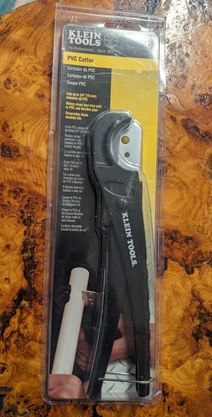 Klein Tools 50506SEN 3/4-Inch PVC Cutter New in Box 92644505072| eBay