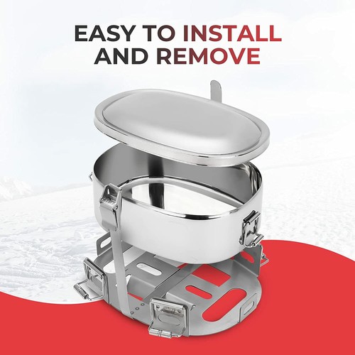 Snowmobile Muff Pot Food Warmer Exhaust Cooker Hot Dogger for Arctic ...