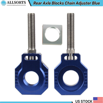 25mm Rear Axle Blocks Chain Adjuster For KTM 125-450 SX SX-F XC XCF-W ...