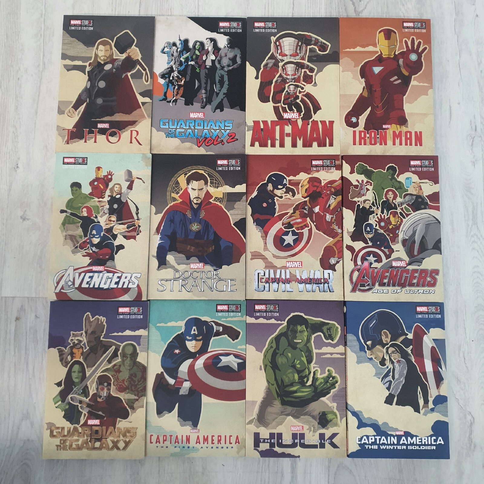 Marvel Stud10s the First Ten Years: Anniversary Collection complete set ...