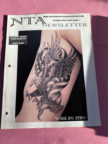 NATIONAL TATTOO ASSOCIATION - Newsletter - Volume 2003-2004, Issue 1 | eBay
