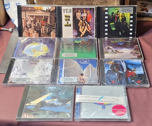 YES, First 11 Studio Album CD Collection, 9 Sealed, 2 Near Mint | eBay
