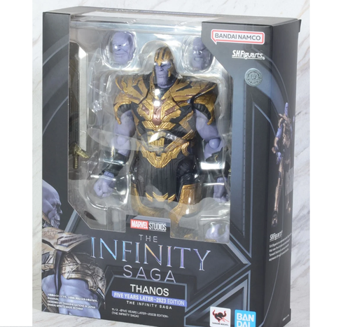 Bandai S.H.Figuarts Thanos -[FIVE YEARS LATER - 2023] THE INFINITY SAGA ...