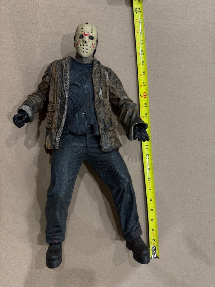 Jason Voorhees from FREDDY Vs. JASON Action Figure NECA 19” | eBay