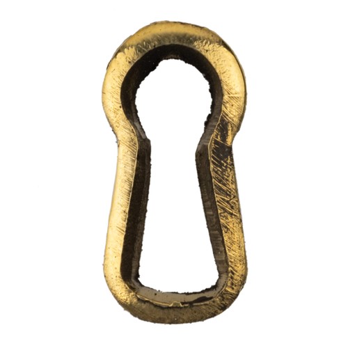 Cast Brass Antique Keyhole Insert | 3/4" H x 3/8" W | Keyhole Cover ...