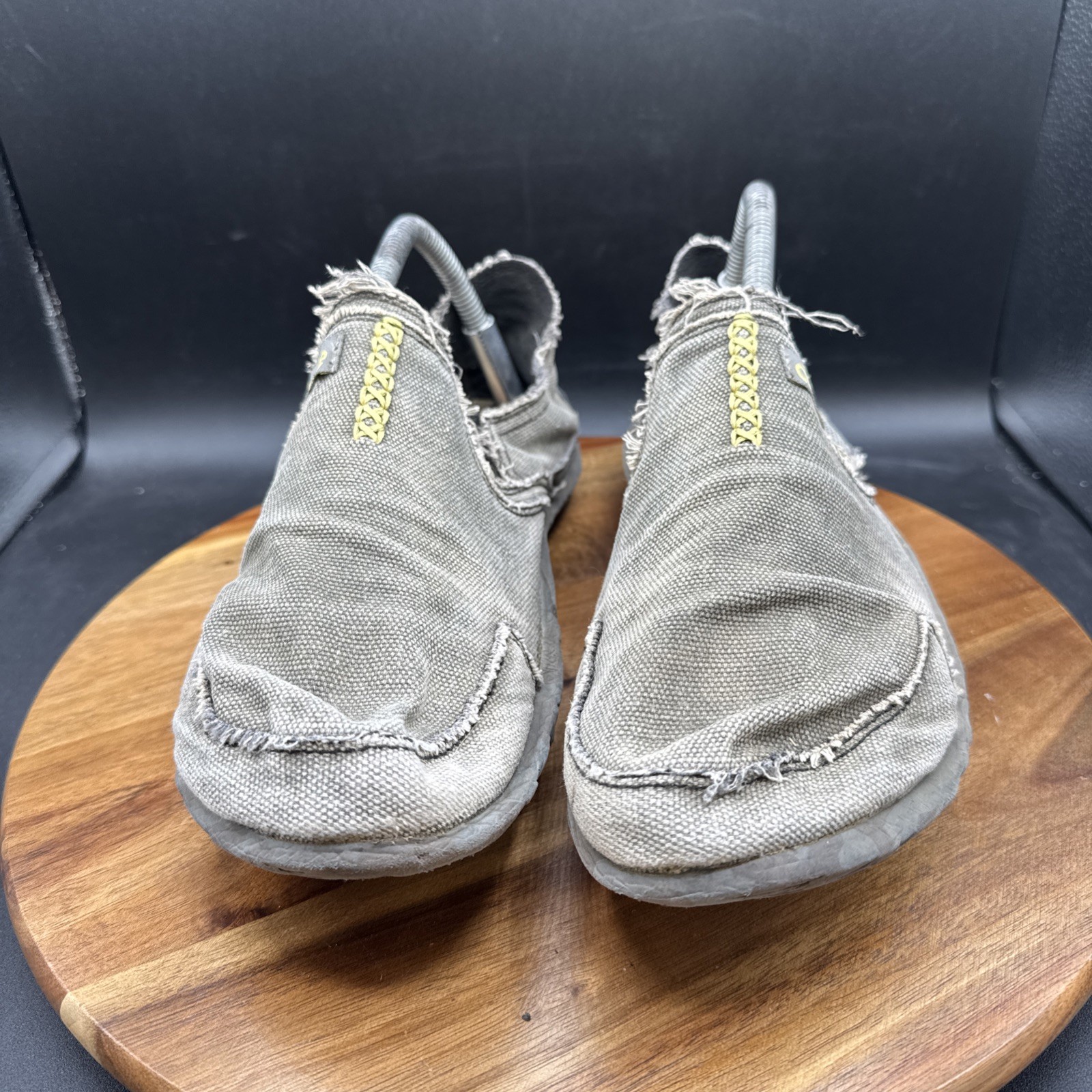 Cushe Slipper Mens Size 10 Canvas Shoes Sand Brown Tan Sneakers | eBay