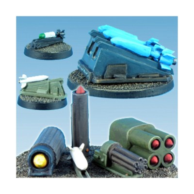 Crooked Dice 7TV Mini 28mm Vehicle Heavy Weapons Pack New | eBay