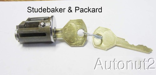 1955 1956 1957 1958 Studebaker & Packard ignition lock cylinder with ...