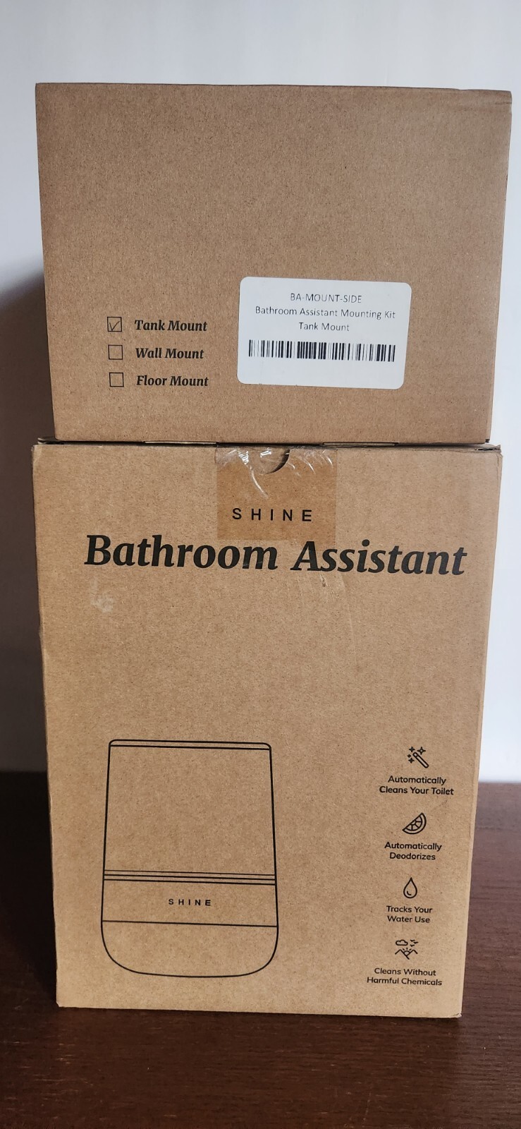 Shine Bathroom Assistant SBBAB1 & Tank Mounting Kit Both New In Box | eBay
