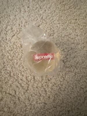 Supreme Bouncy Ball Clear Rubber Red Box Logo Brand New FW18 Authentic ...