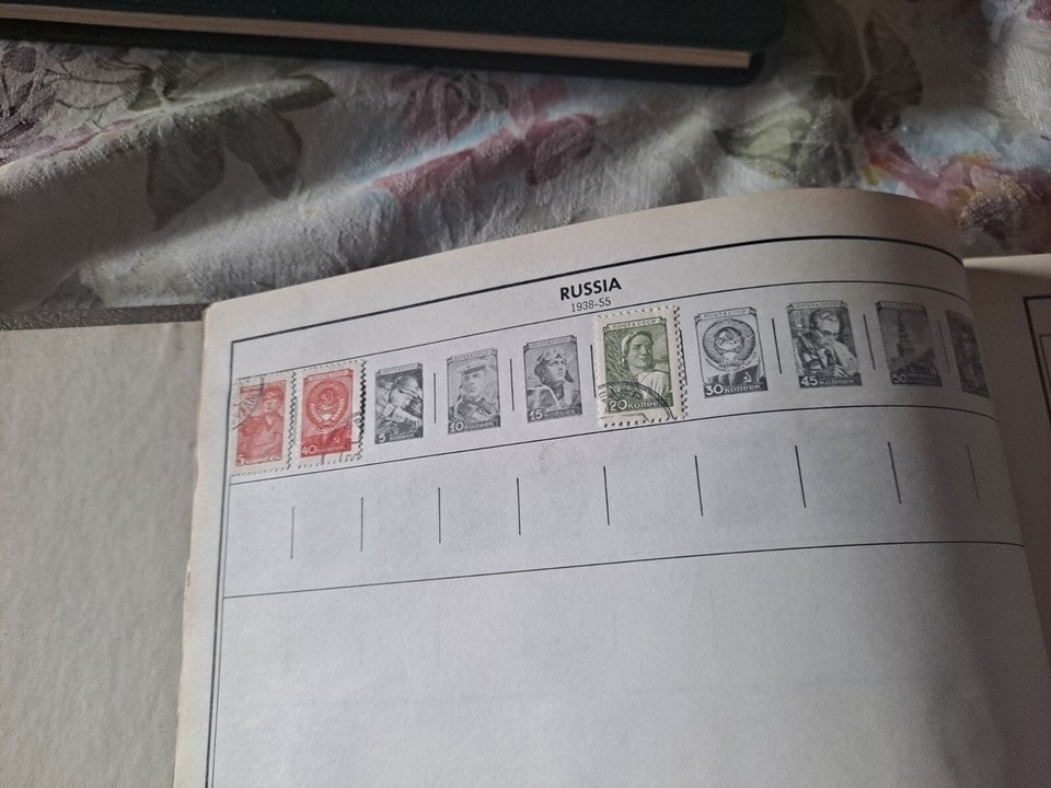 Russia Stamp Collection, With Many Guide Sheets | eBay