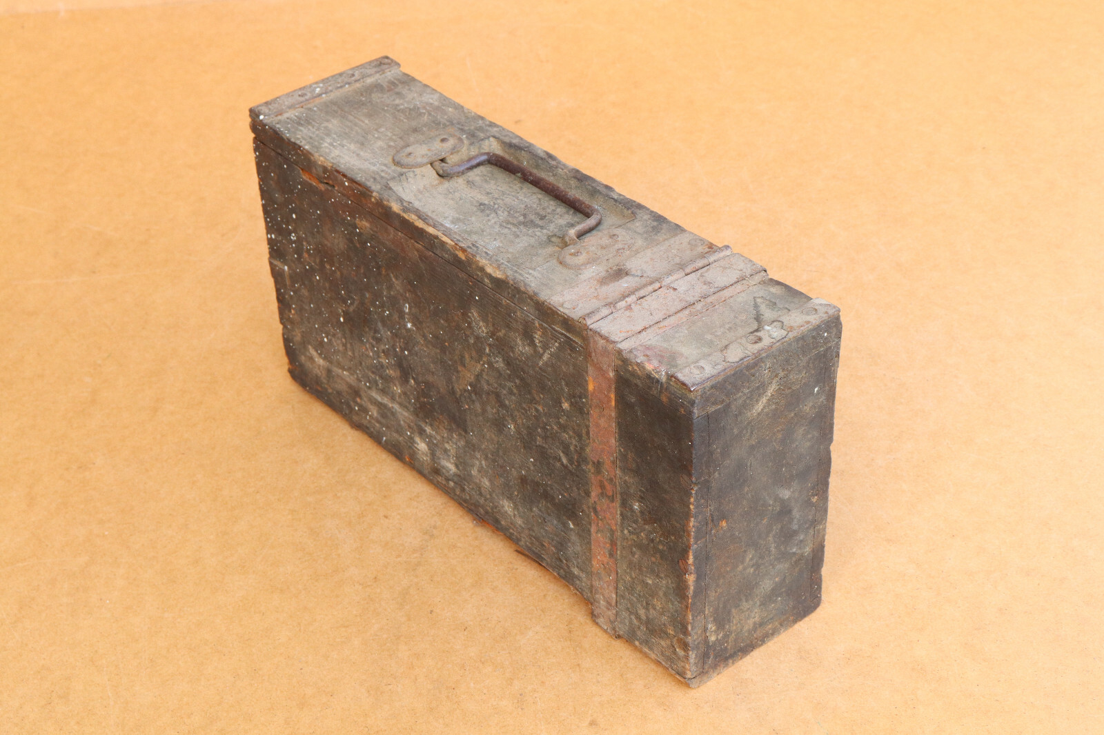 Old Antique WW1 WWI MG08 German MG-08 Maxim Box Crate Wooden Container ...