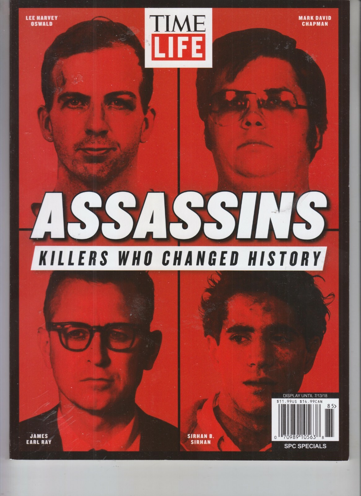ASSASSINS KILLERS WHO CHANGED HISTORY TIME LIFE MAGAZINE BOOKLET 2018 ...