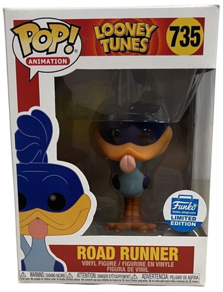 Funko Pop! Animation: Looney Tunes - Road Runner Vinyl Figure (Funko ...