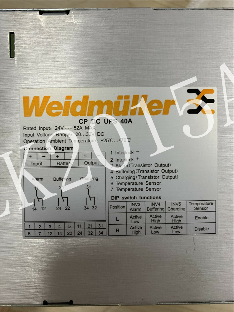 WEIDMULLER CP DC UPS 24V 40A fast ship by DHL OR EMS | eBay