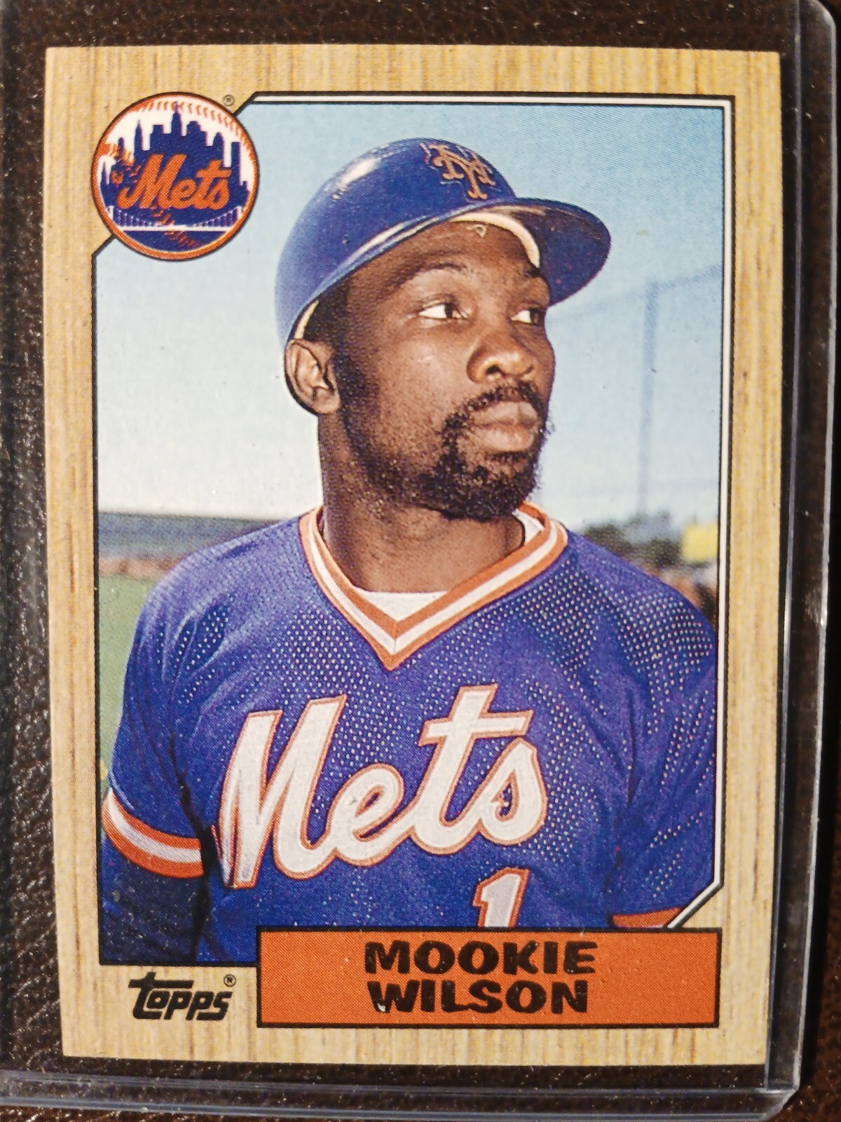 MOOKIE WILSON NEW YORK METS 1987 TOPPS BASEBALL #625 | eBay