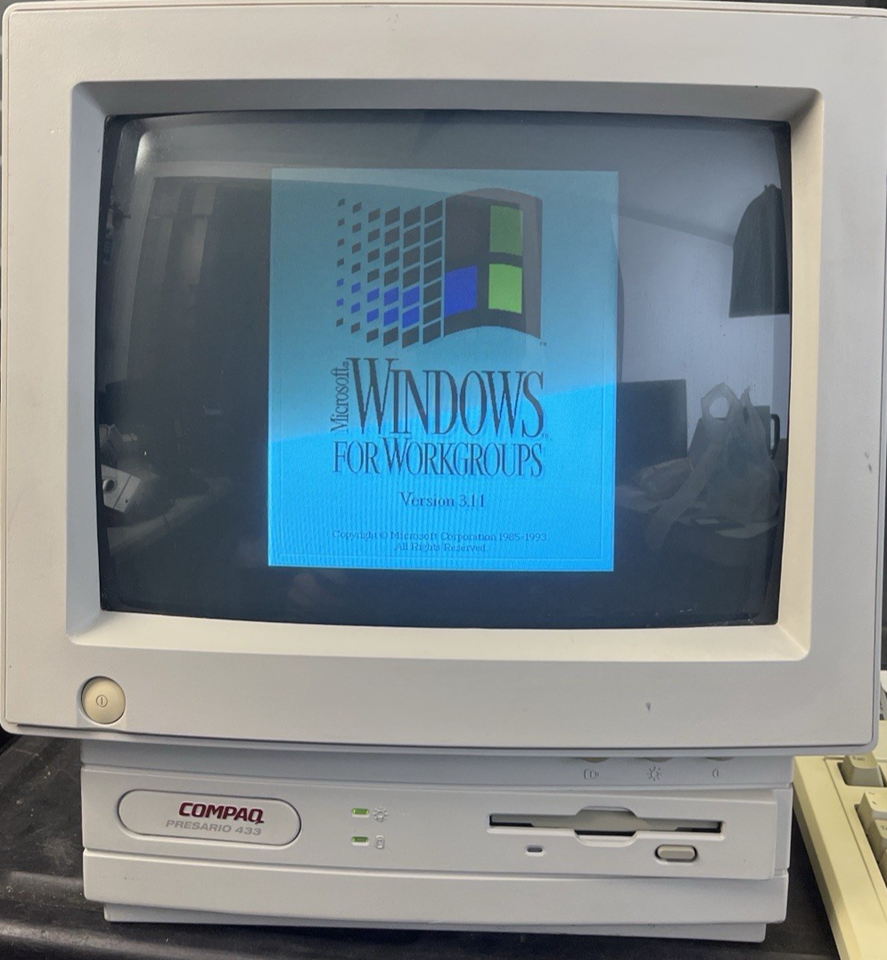 Vintage Compaq Presario 433 3200 Series All-in-One Computer (1995) | eBay