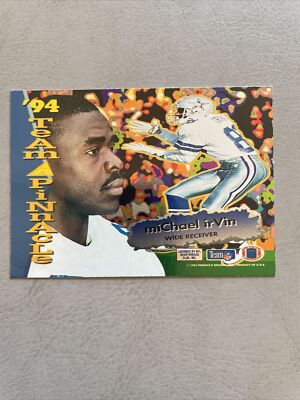 1994 Team Pinnacle Michael Irvin/James Jett TP8 Nr. Mt. to Mt. Ungraded ...