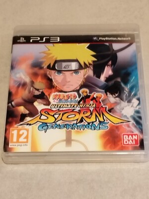 Naruto Ninja Storm Generations PS3 sony PS3 PLAYSTATION 3 Slim | eBay ...