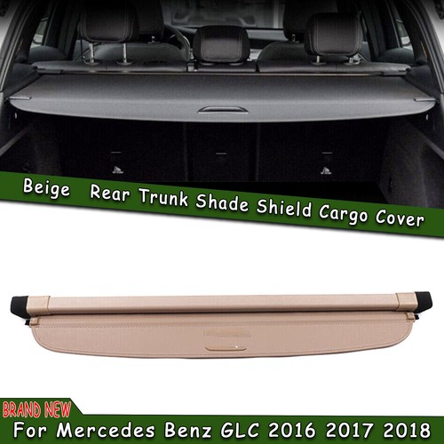 Trunk Shade Shield Beige Car Rear Cargo Cover For Mercedes Benz GLC ...