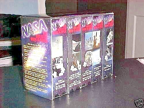 NASA 25 Years: The Greatest Show in Space / VHS Video / 10 Tapes (1999 ...