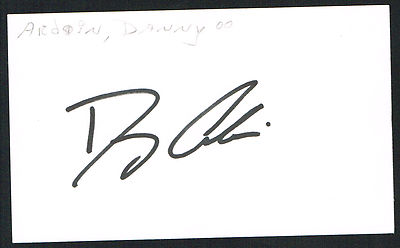 Danny Ardoin signed autograph auto 3x5 index card Baseball Player H1188 ...