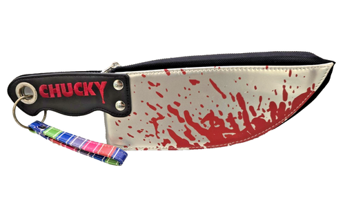 Chucky Knife Clutch Wallet Purse Horror Movie Blood Splatter Faux ...