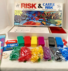 Risk and Castle Risk 2-in-1 Games Parker Brothers 1990 *Complete* w ...