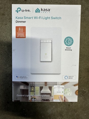 TP-LINK KASA SMART WI-FI LIGHT SWITCH DIMMER HS220 - SHIPS FREE! 1010 ...