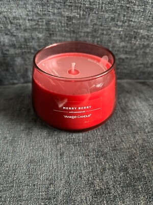 Yankee Candle 10oz Merry Berry Scented Essential-Oil Scented Candle NEW ...