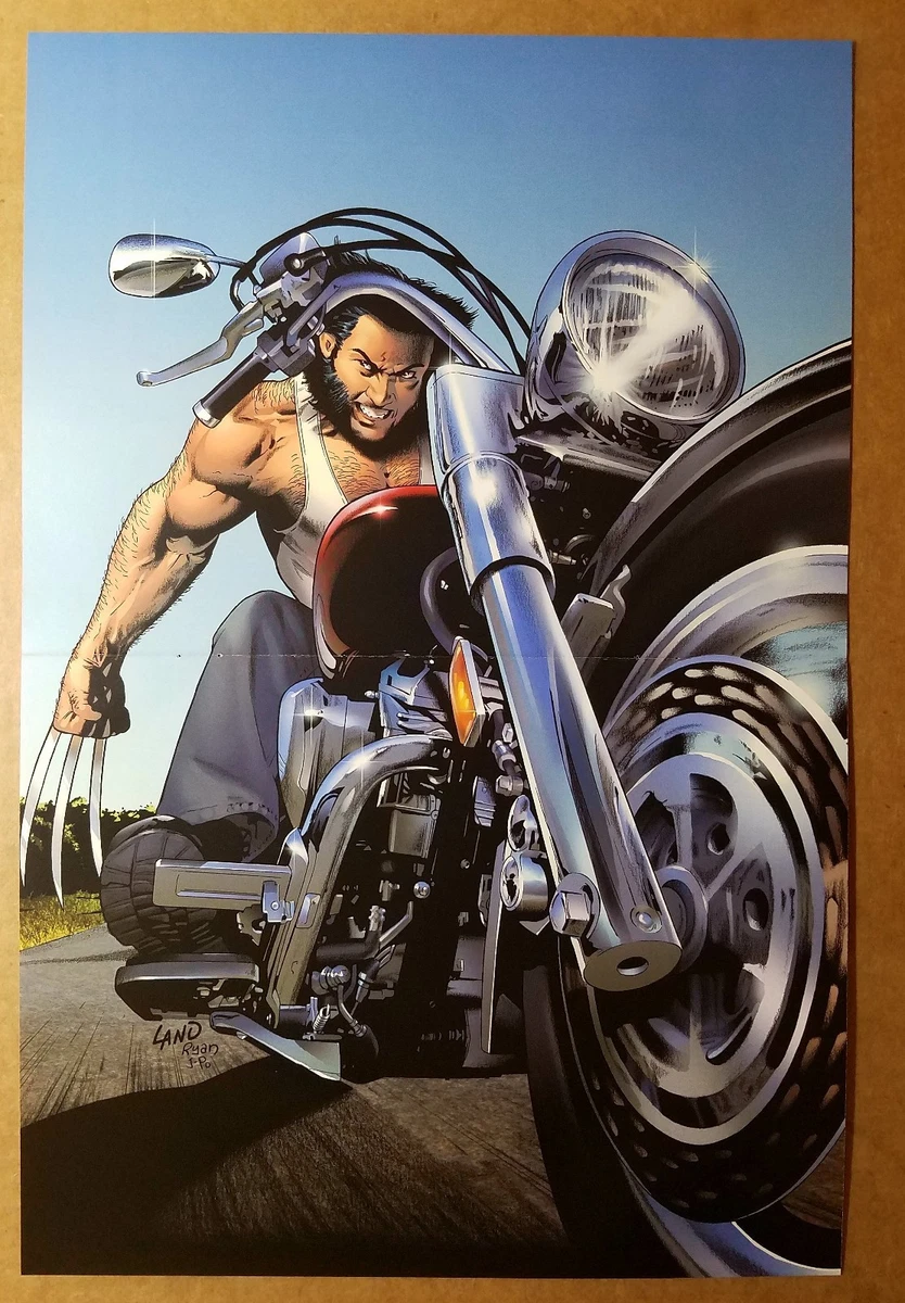 Wolverine On Bike (colors) By Wburton19 On DeviantArt, 57% OFF