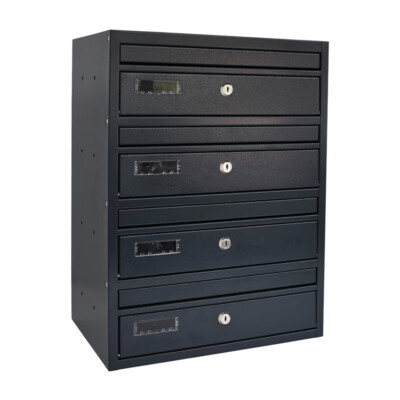 Post Boxes for Flats, Communal Multiple Letterboxes E1, Wall Mounted ...