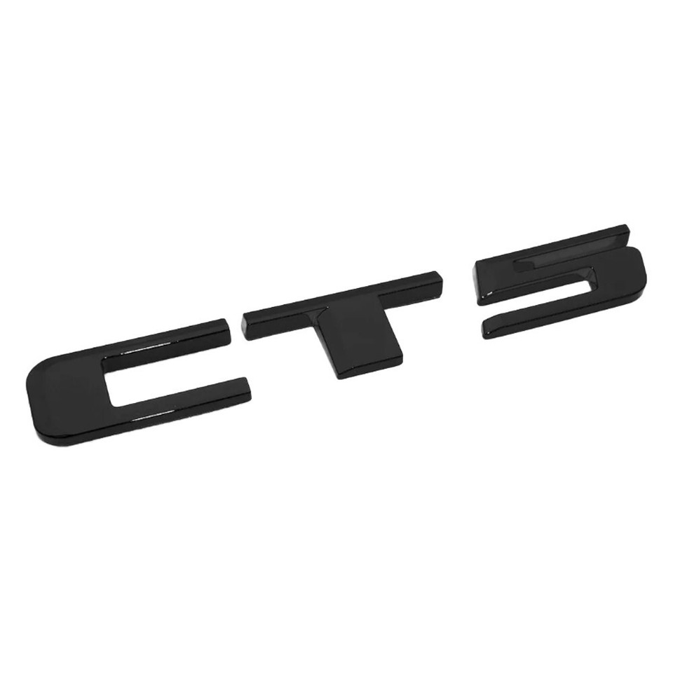 Rear Trunk Decklid Badge For CT5 Letter Emblem Nameplate Sport Black ...