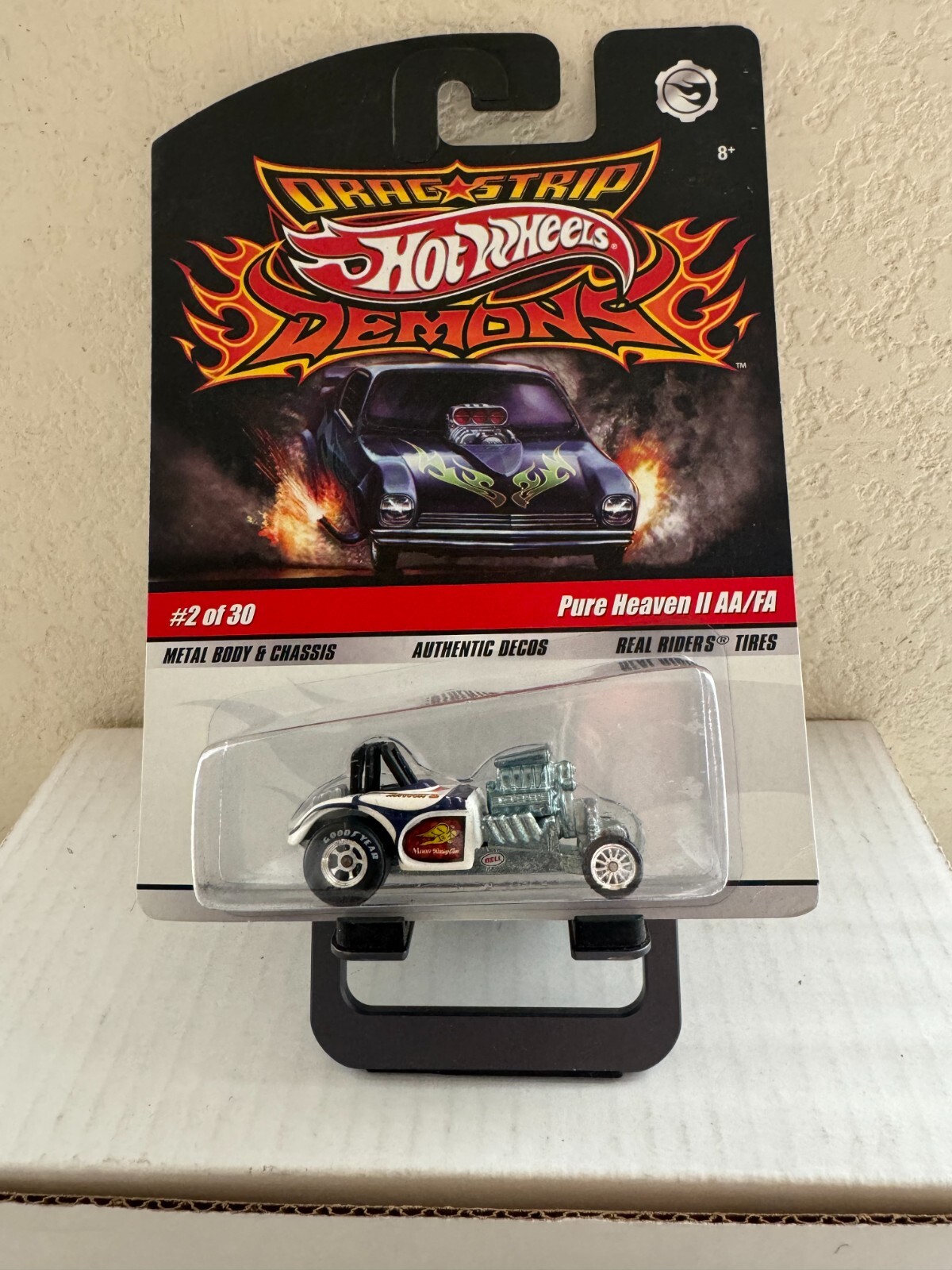 Hot Wheels Drag Strip Demons Pure Heaven II AA/FA Real Riders E57 | eBay