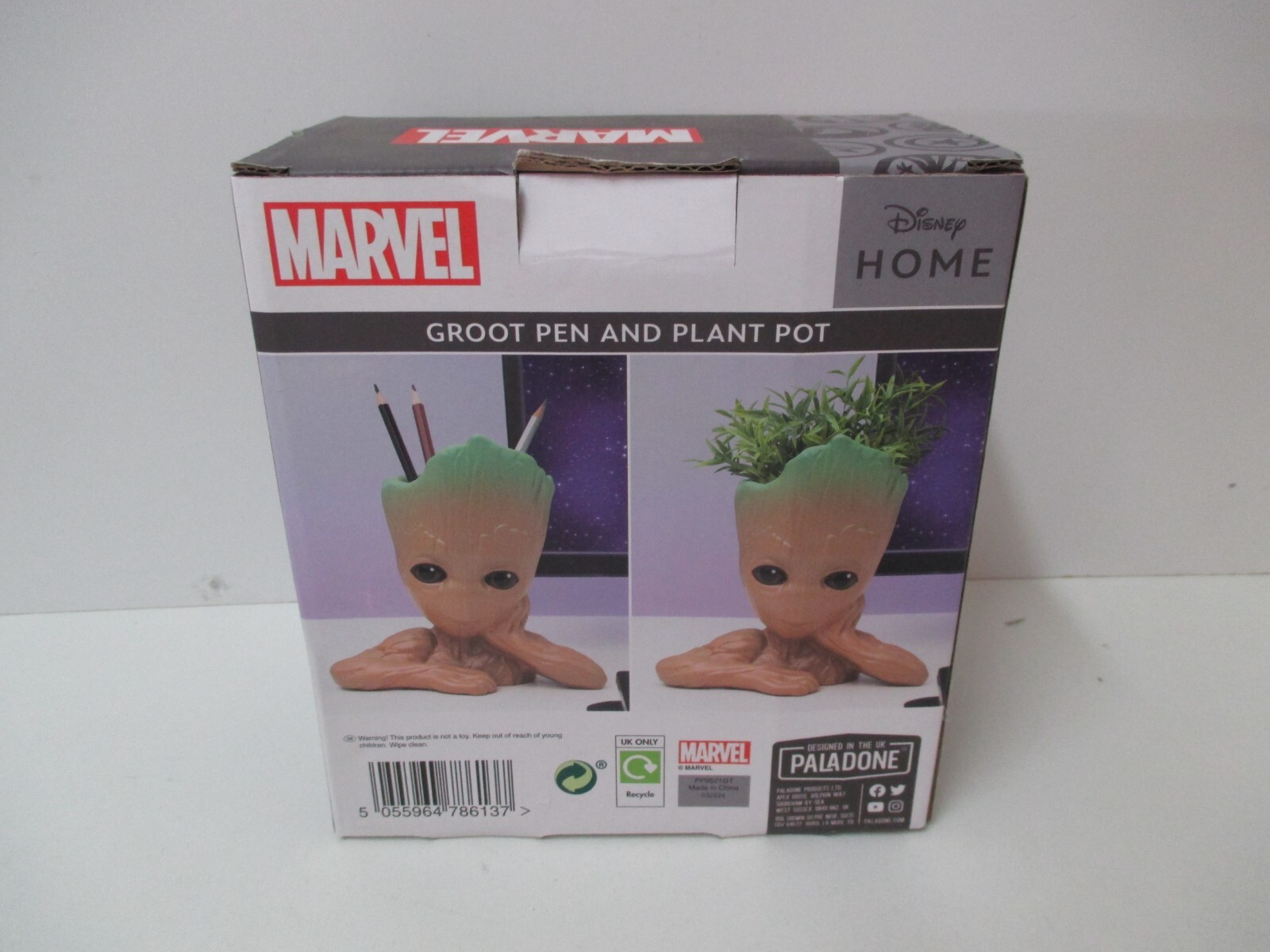 Marvel Paladone x 2 pen and pot plant. | eBay