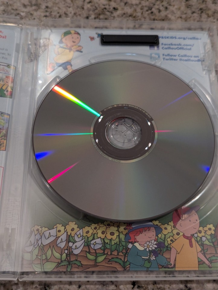 DVD PBS Kids: Caillou: Caillou's Garden Adventures & Puzzle VG ...