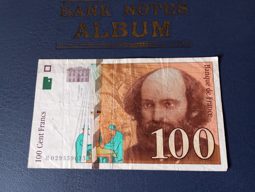 Frankreich 100 Cent Francs Banknote 1997 | eBay