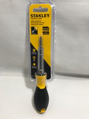 Stanley 6-Way Screwdriver Control Grip 68-012 - New | eBay
