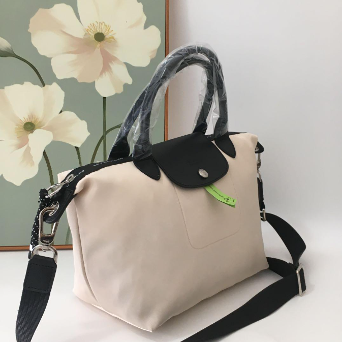 Longchamp Le Pliage Energy Shoulder Tote Bag 2Way Bag S Ivory Outlet ...