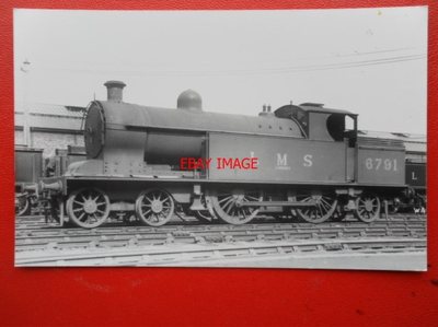 PHOTO LMS EX LNWR WHALE PRECURSOR TANK 4-4-2T LOCO NO 6791 | eBay UK