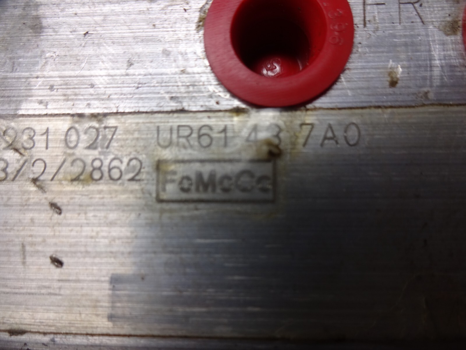 Hydraulic unit of the ABS Ford Ranger 0265800523 0265231027 UR61437A0 ...