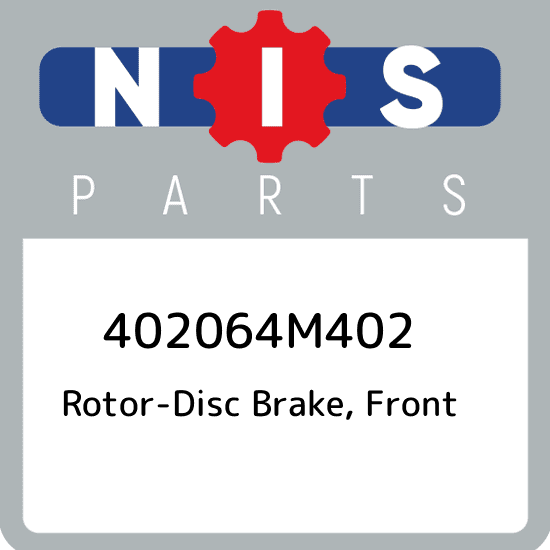 402064M402 Genuine Nissan Rotor-disc Brake Front 40206-4m402 for sale ...