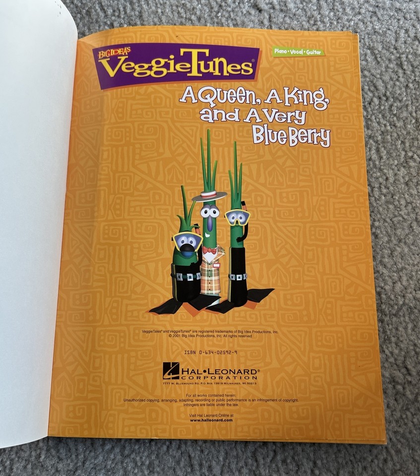 A Queen, A King, and A Very Blue Berry (Big Ideas VeggieTunes) by ...