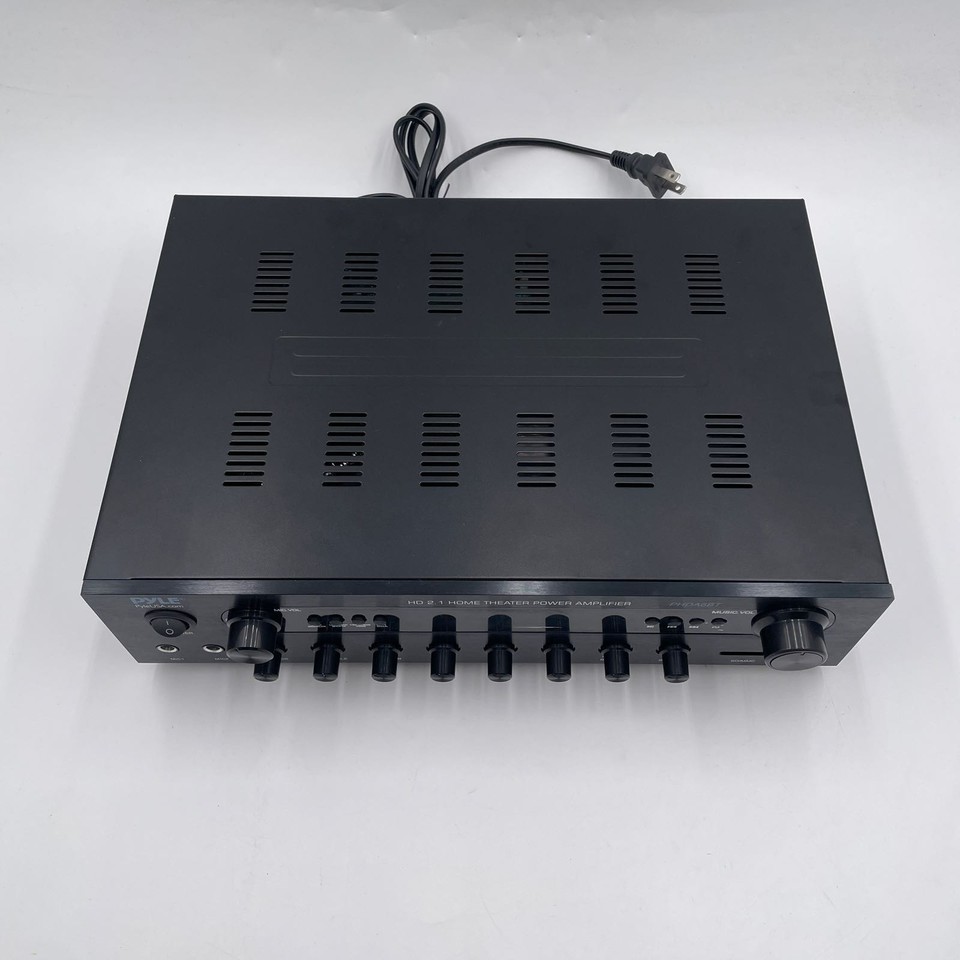 Pyle 400W Stereo Amplifier Receiver - BT Home Audio Amplifier PHDA6BT ...