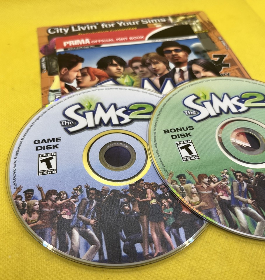 The Sims 2 ( Windows PC 2-Disc CD-ROM, 2004, Games & CD Key Only ...
