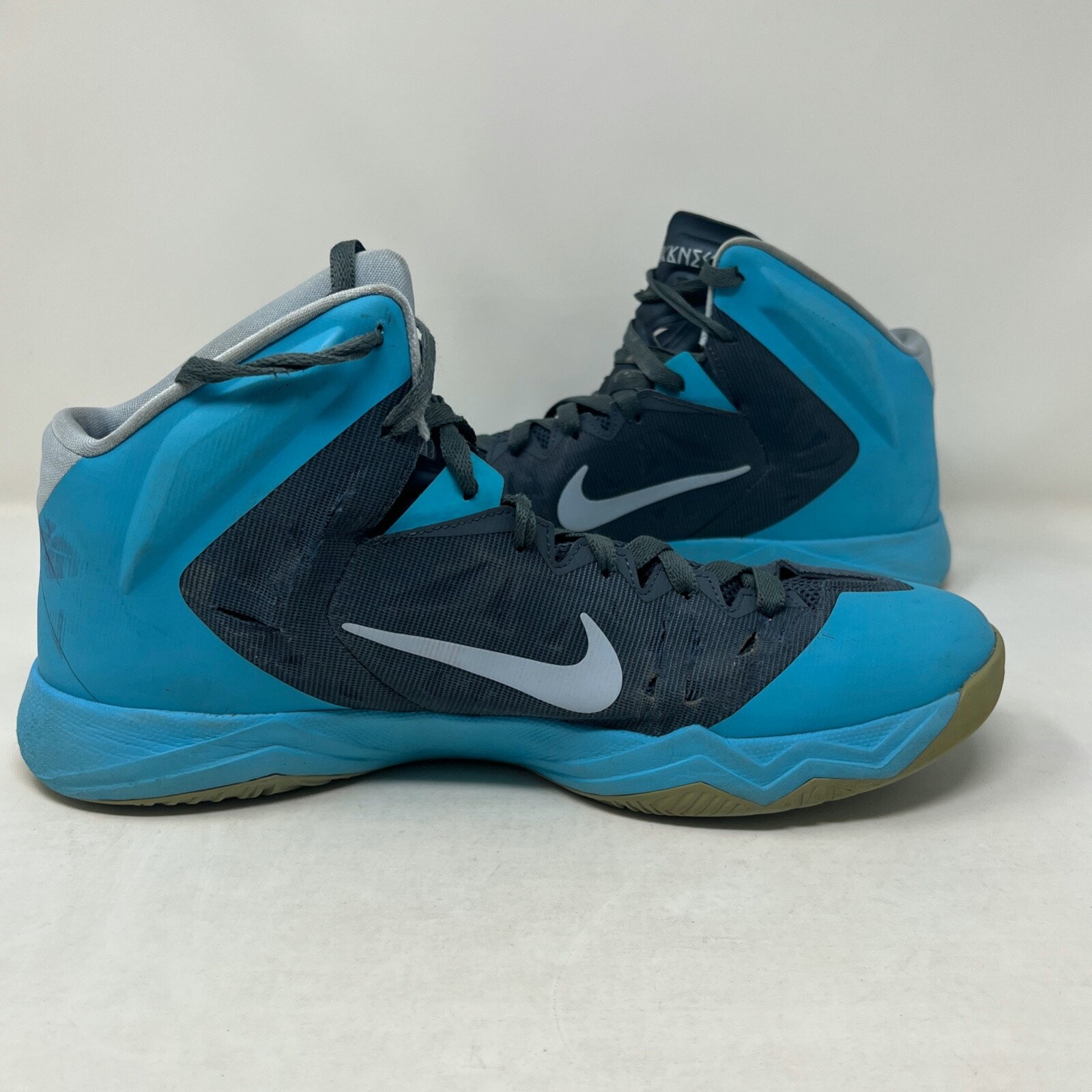 Nike HyperQuickness Hyper Blue Basketball Shoes 59951… - Gem