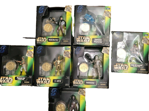 Star Wars Millennium Minted Coin Limited Edition Complete Collection Kenner POTF | eBay