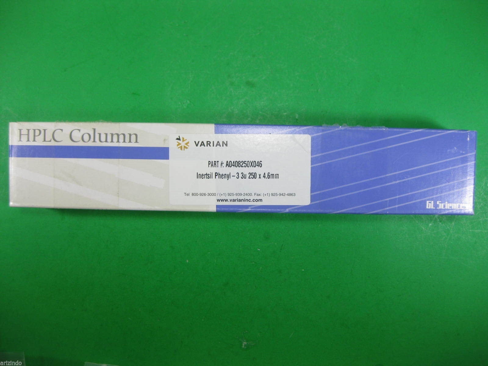 Varian Inertsil Phenyl-3 HPLC Column 3u 250x4.6mm -- A0408250X046 ...