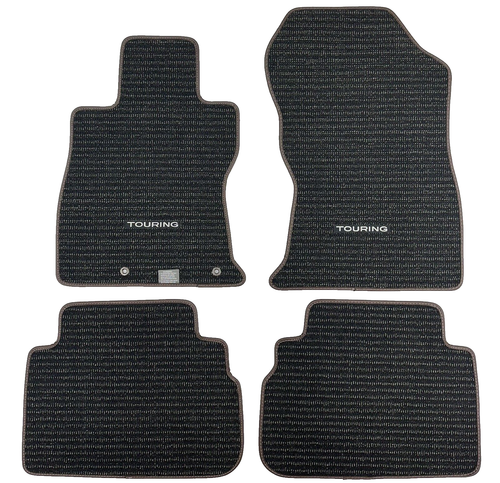 OEM 2019 - 2021 SUBARU FORESTER TOURING BLACK CARPET FLOOR MATS 4 PC ...