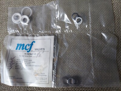 mcf Valves TE Repair Kit for Ball Valve Size 1/2" | eBay